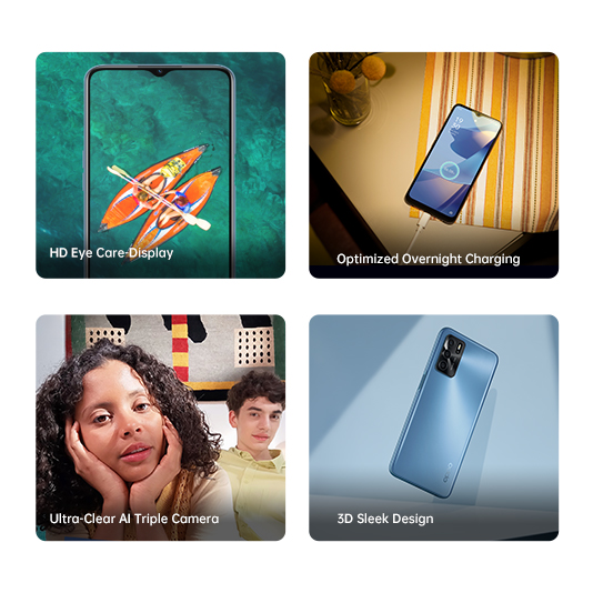 OPPO A16 | 4+64GB Cellphone | 6.5" Waterdrop HD+ Eye-care Display ...