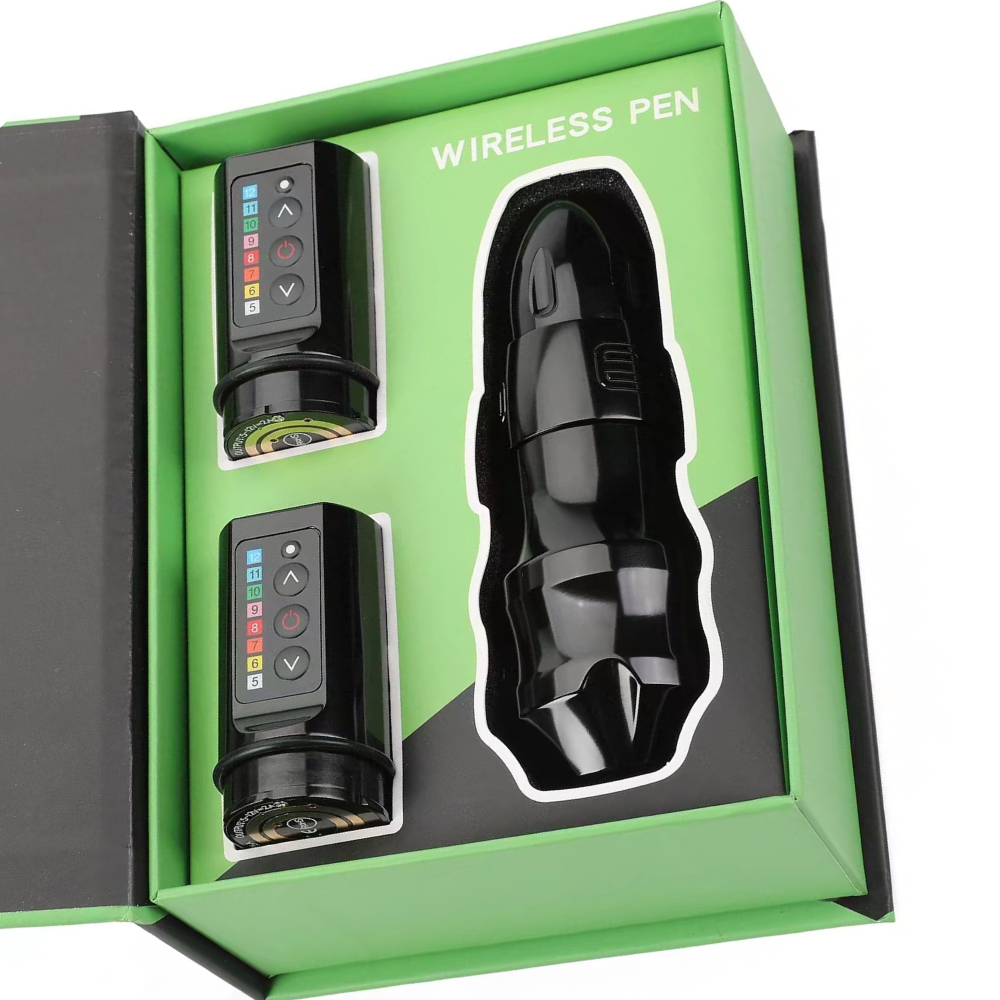 EXO Wireless Tattoo Pen Machine Powerful Coreless Motor Chargeable ...
