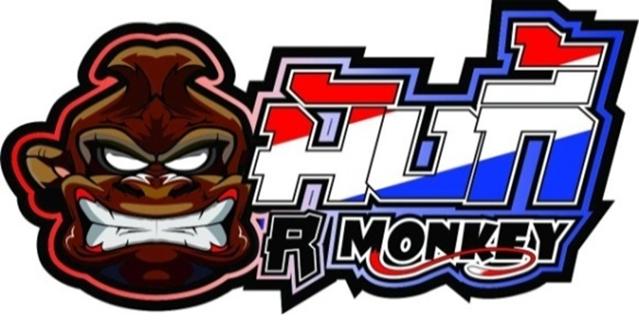 Racing Monkey Logo Premium Vector | Monkey Spartan Head Sport Logo
