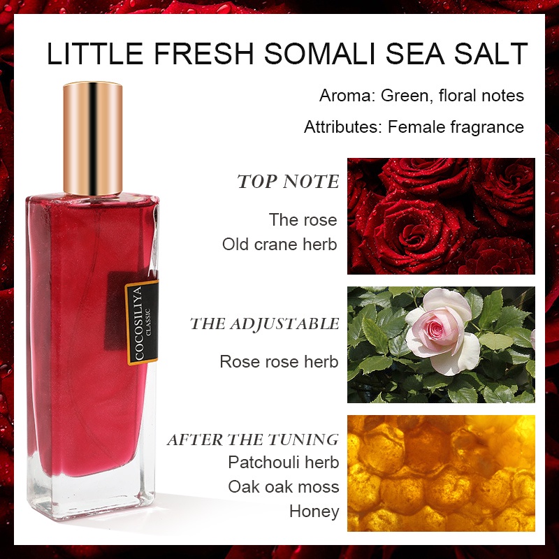 HotSale COCOSILIYA Perfume Colorful Shimmer Body Mist Perfume 50ml