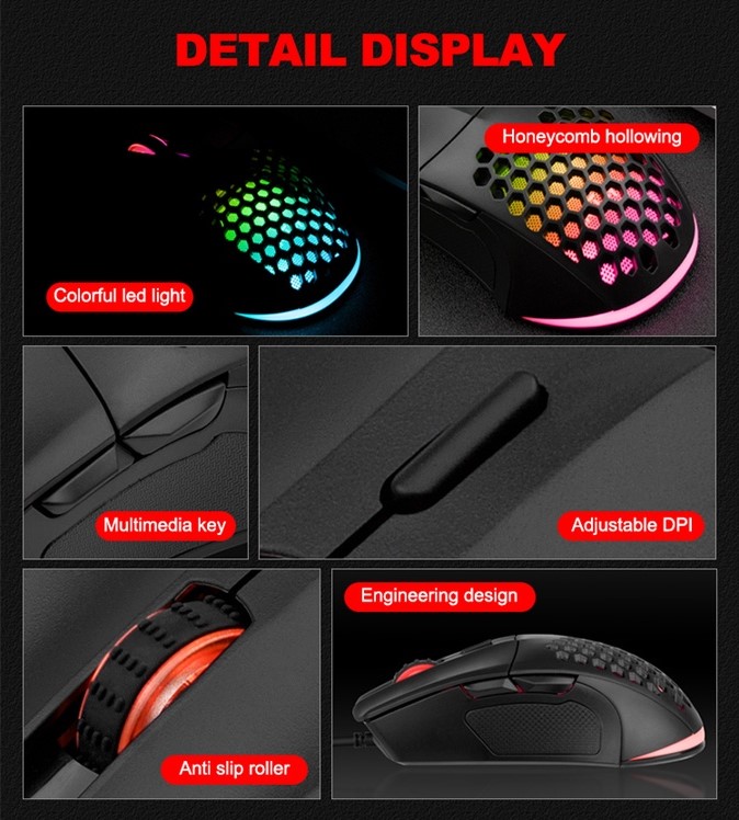 INPLAY M066-B HOLLOW STYLE MOUSE BLACK | PC Worth