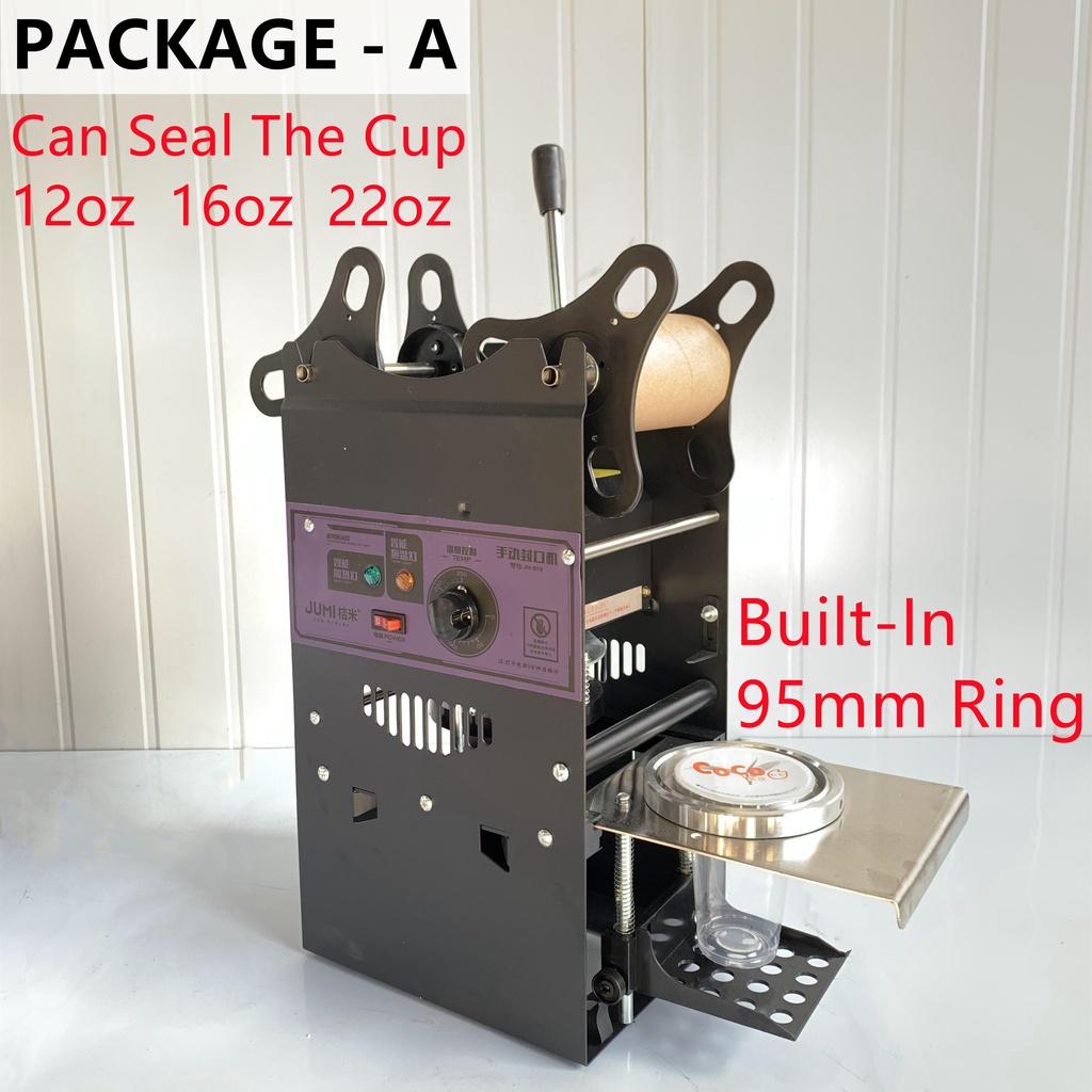 Heavy Duty Manual Sealer Cup Milk Tea Sealing Machine