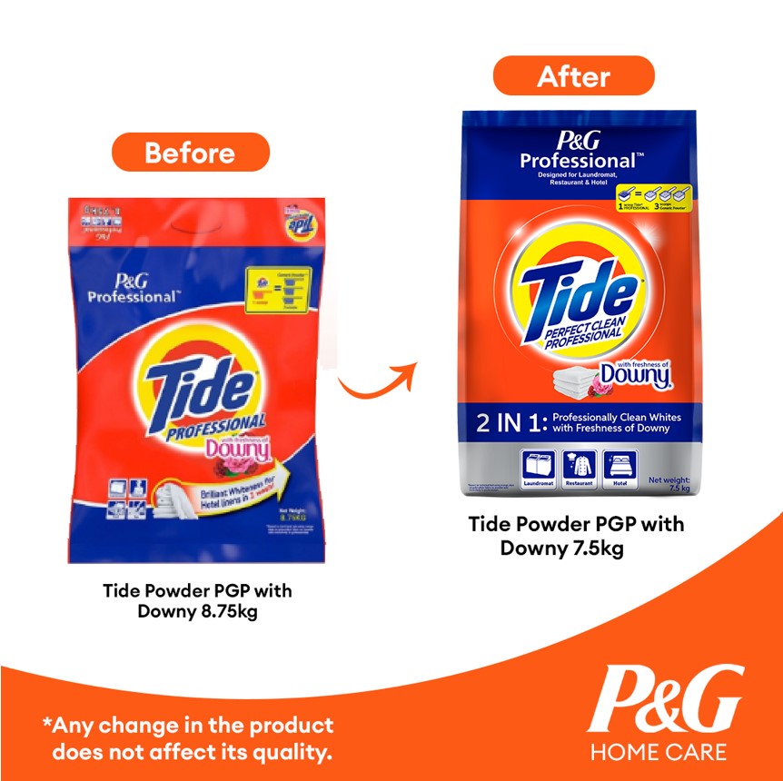 Tide Powder Detergent Lemon & Kalamansi With Downy 7.5KG-8.75KG Bag ...