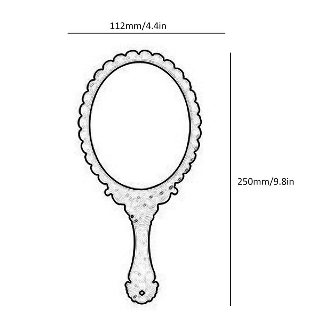 Hand Held Mirror Template