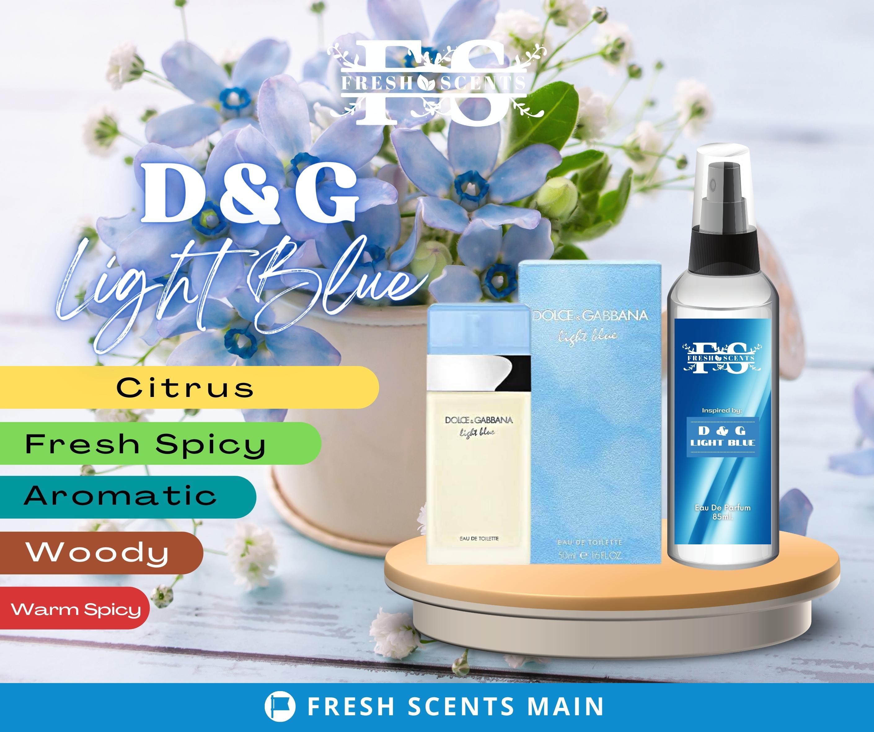 [ Brilliant Shop ] Original Fresh Scents Inspired Perfume D&G LIGHT ...