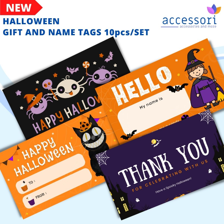 Halloween Name Tags