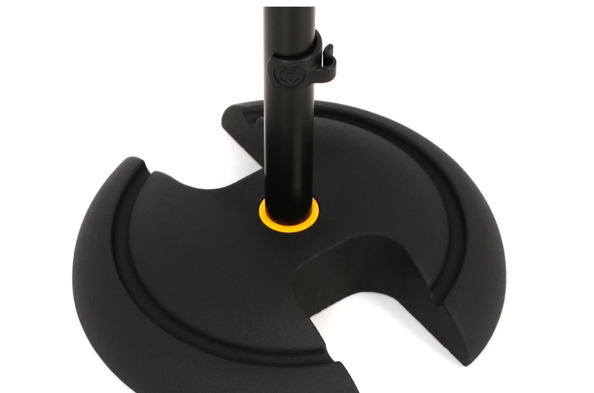 Hercules Base Microphone Stand with Quick-N-EZ Height Adjustment Grip ...