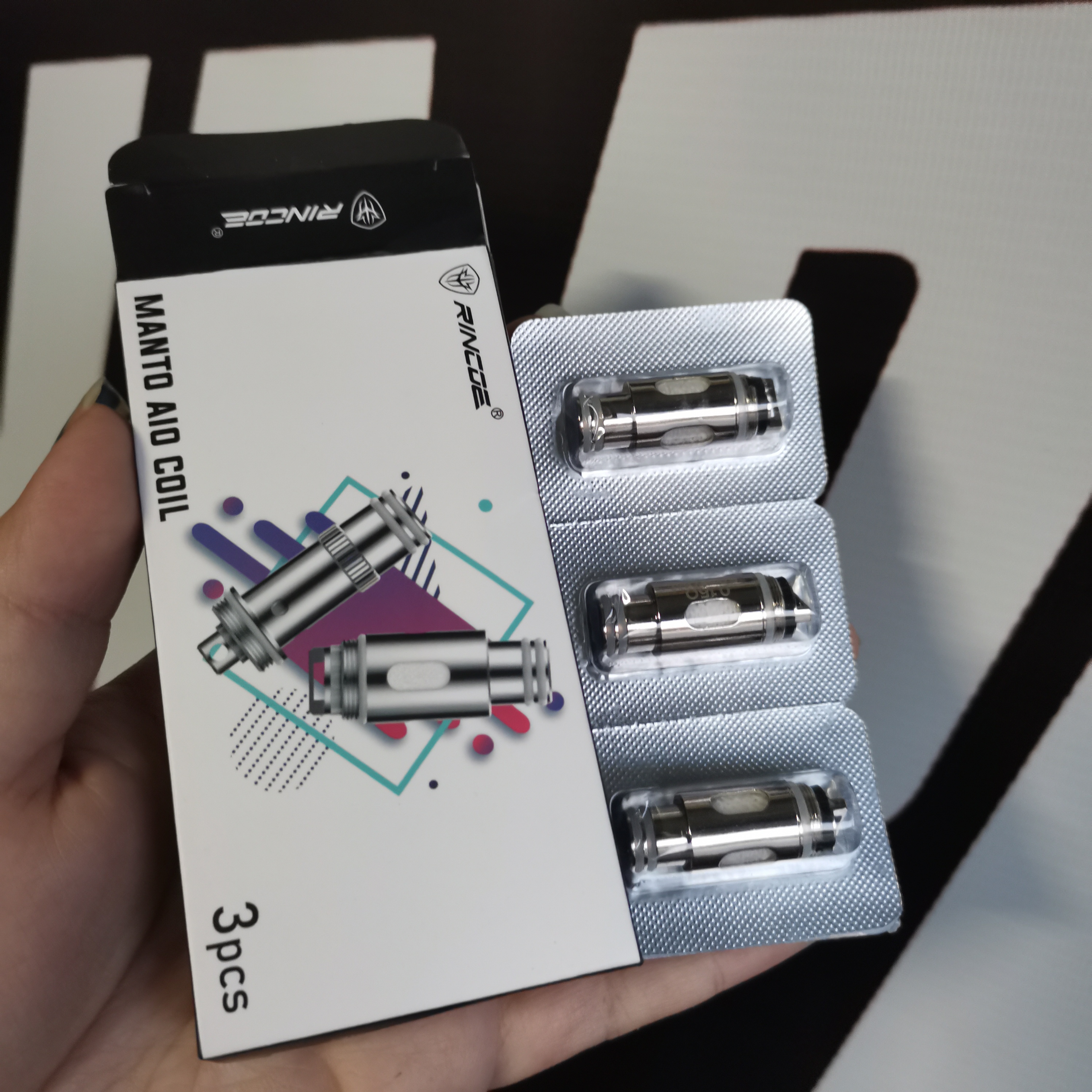 Rincoe Manto AIO coil for Jellybox mini occ coil – FILLINVAPE